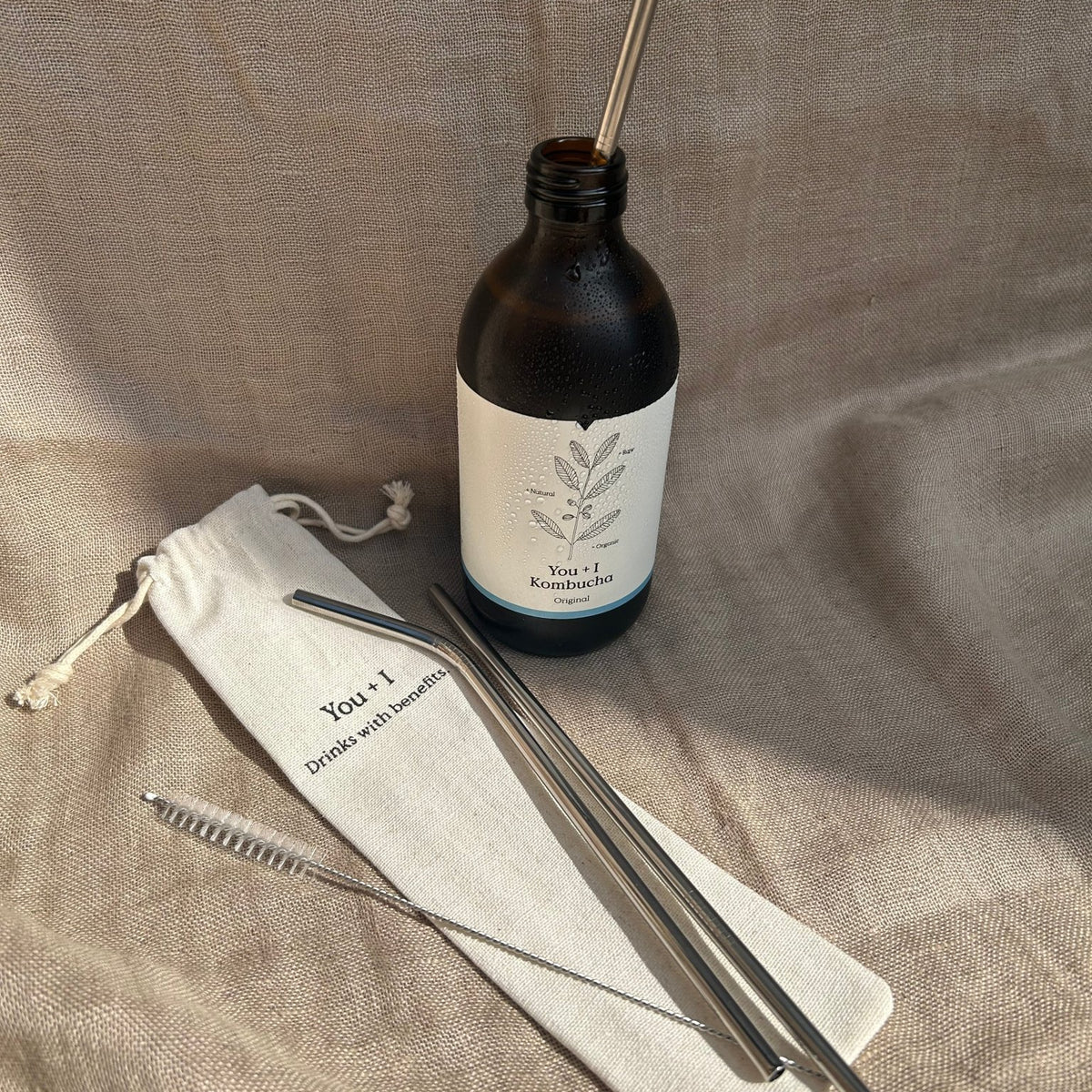 Reusable Straw Set – You + I